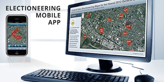 Office of Enterprise Technology Services | NEW GIS Electioneering App ...